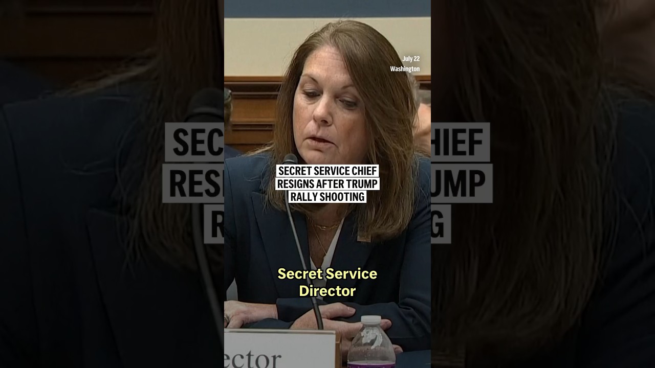 Secret Service chief resigns after Trump rally shooting