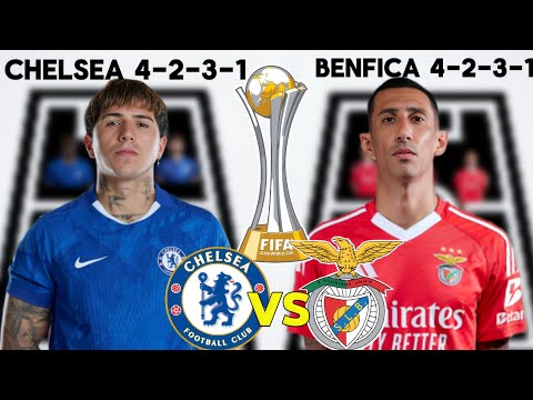 CHELSEA VS BENFICA: POWERFUL PREDICTED LINE-UP (4-2-3-1) FIFA WORLD CLUB CUP ROUND OF 16 SEASON 2025