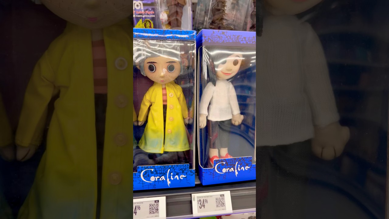#coraline #coralinejones #othermother #dolls #doll #walmart #walmartfinds #coralinemovie