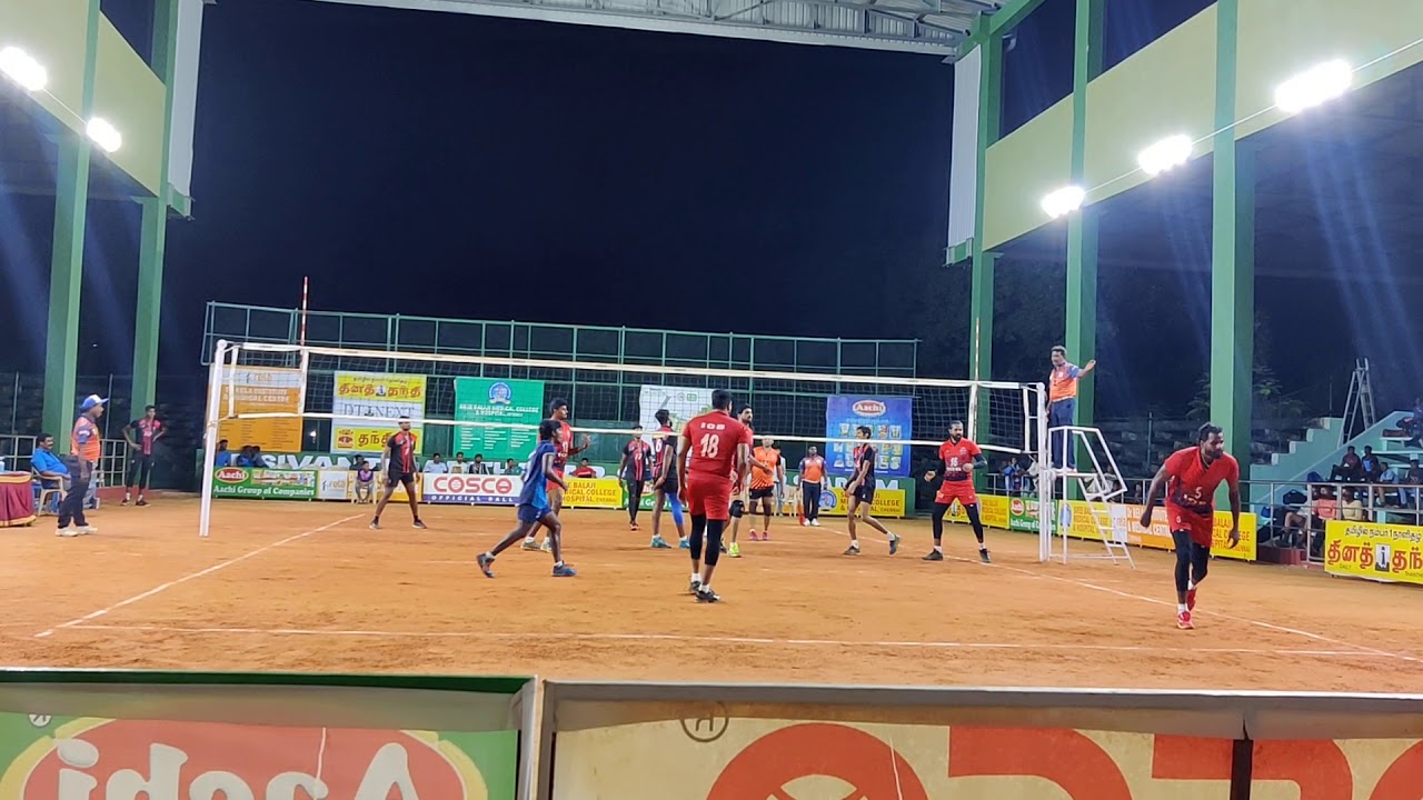 Chennai District A-Division|| IOB Vs Customs|| Volleyball Match Set-3