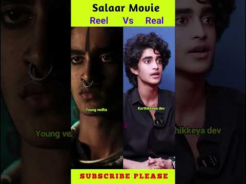 Salaar movie cast real#ytshorts #trending #SALAAR #KGF #PRABHASH # movie #salaar2 #kgf3 #Rocky #bgm