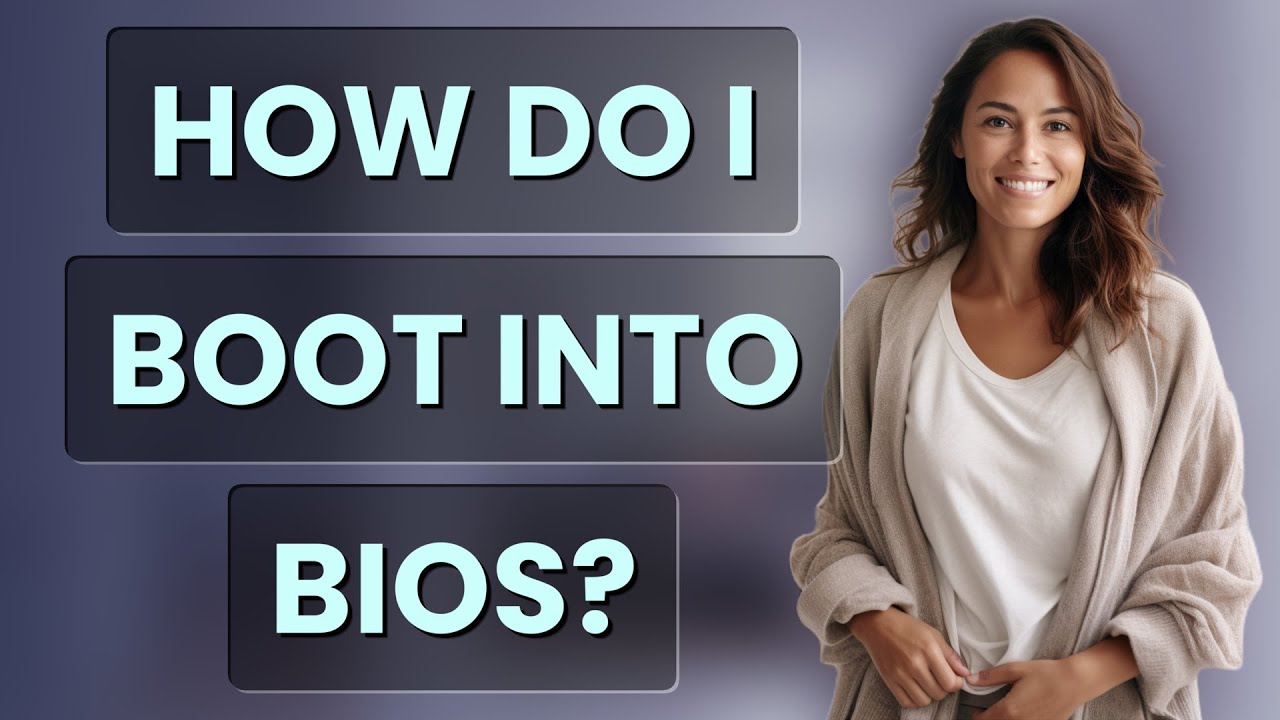How do I boot into BIOS?