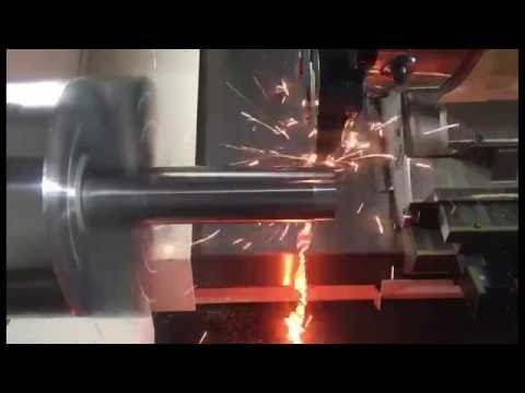 Tungsten Rod + Lathe = Endless River of Fire