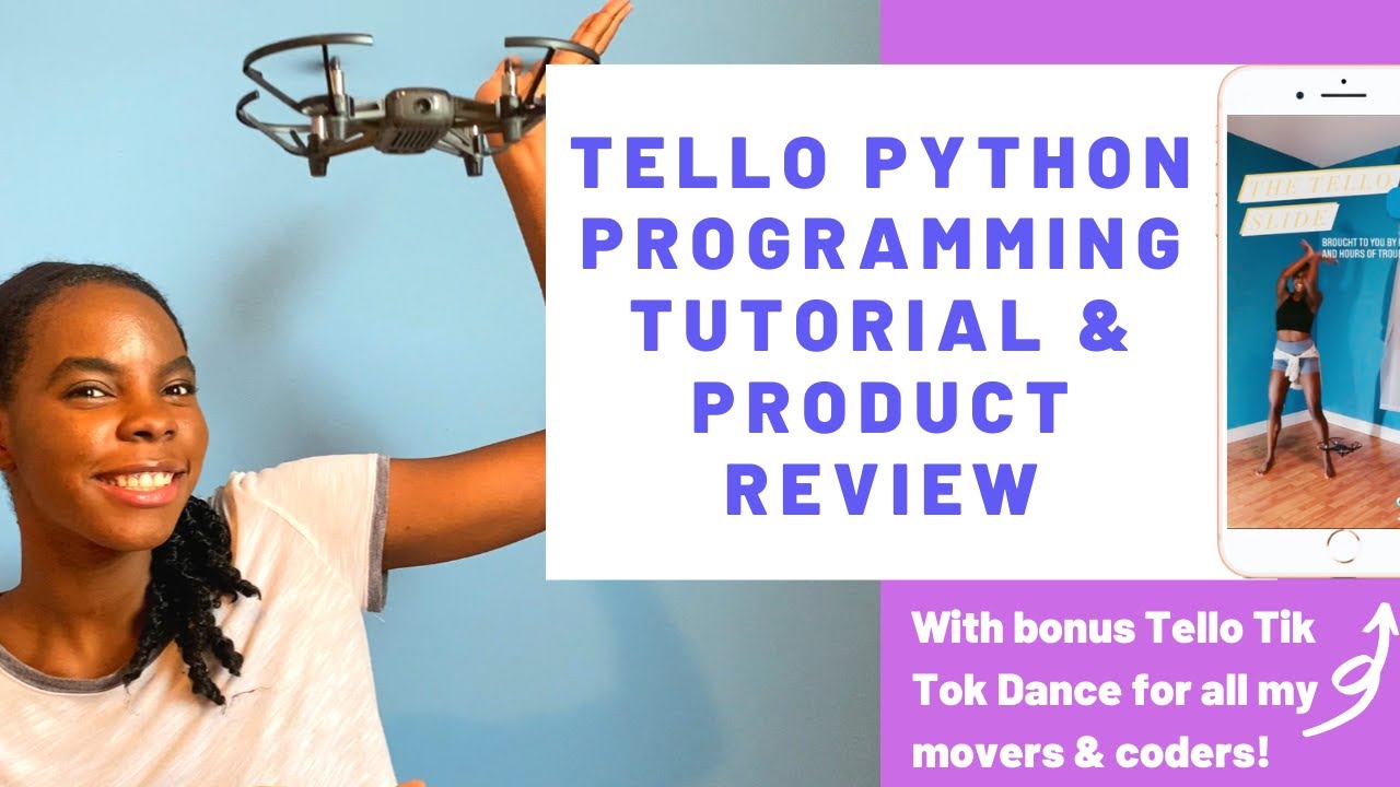 Tello Drone Python Programming Tutorial & Product Review