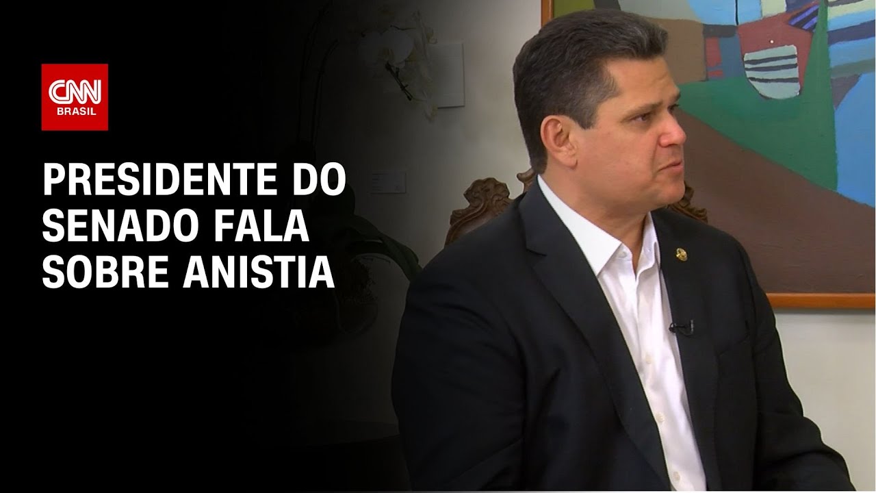 Anistia não pode ser para todos de maneira igual, diz Alcolumbre sobre ...
