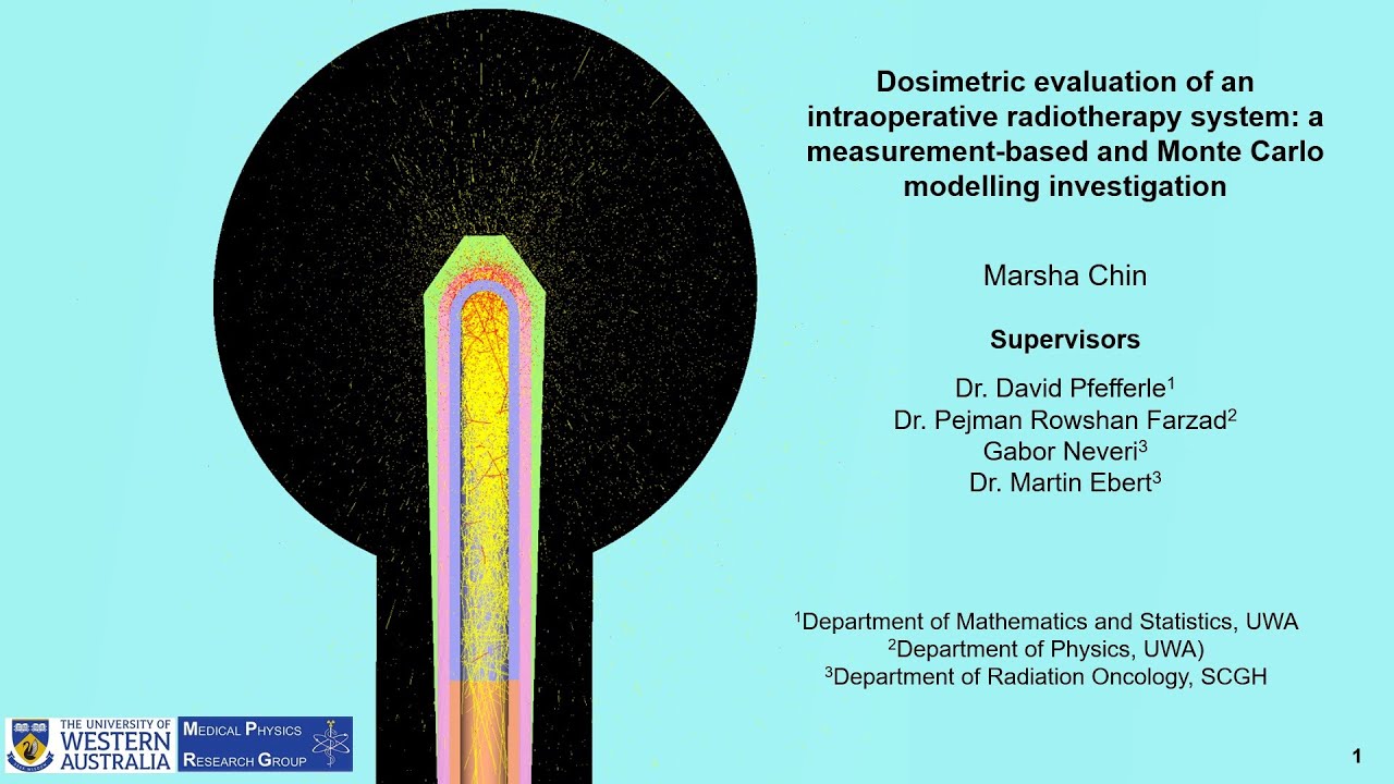 Marsha Chin:  Dosimetric evaluation of an intraoperative radiotherapy system