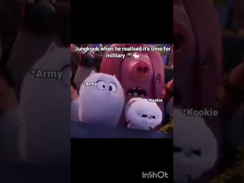 jungkook when he realised its time for military | #JUNGKOOOK #BTS #ARMY #KPOP #shorts #edits