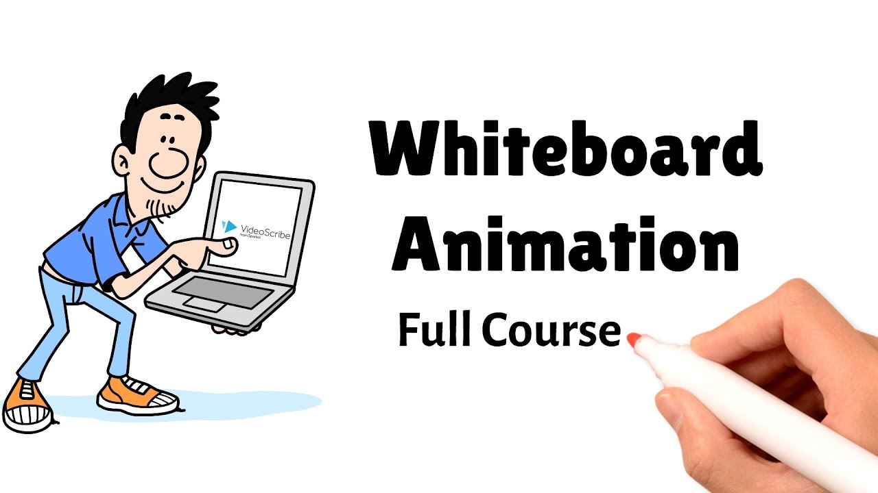 Free Whiteboard Animation Full Course 2025 | VideoScribe Complete Tutorial for Beginners