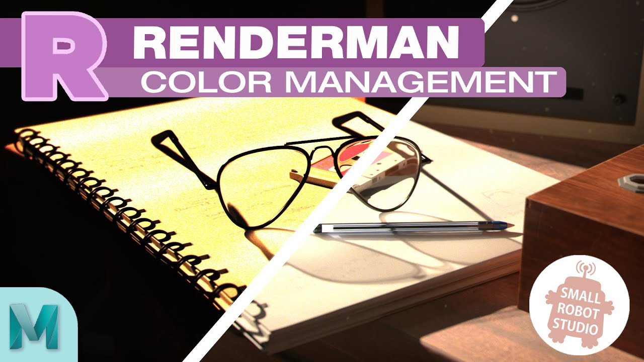 Renderman 23 Colour Management Tutorial