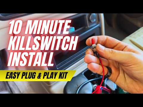 (41.22 Killswitch) EASY Anti-Theft Hidden Kill Switch Install