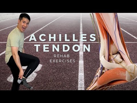Alfredson Eccentric Exercises for Achilles Tendinopathy, Tendinitis, Tendinosis