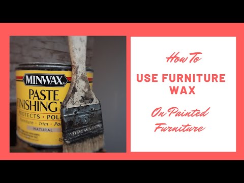 How to Use Furniture Wax after Painting