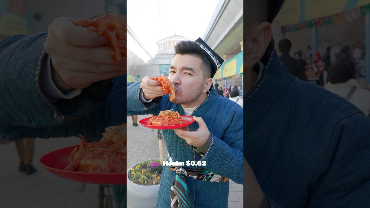 DAY 1 OF EATING ONLY UZBEK FOOD! Chorsu Bazaar