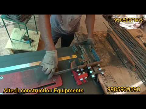 Manufacturer of Bar Bending Machine & BAR CUTTING MACHINE by Altech ...