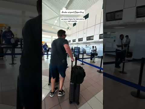 Here is a breakdown of what to expect when leaving Aruba! Pack your patience! #aruba #arubavacationt
