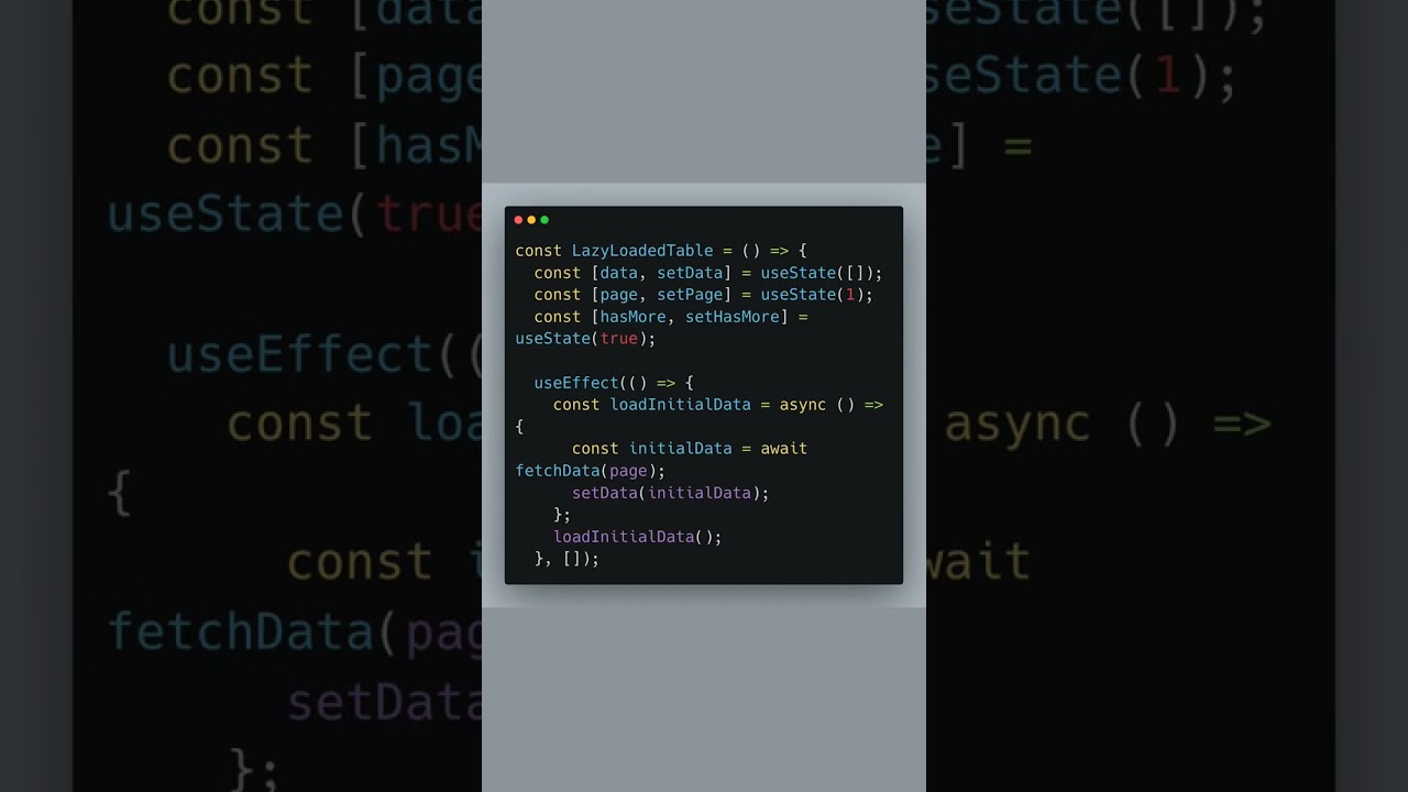Revolutionize React Tables With Infinite Scroll #React