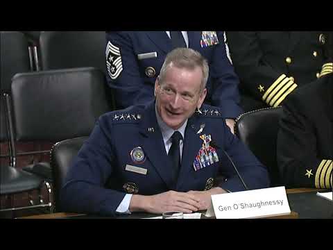 Sen. Manchin questions United States Northern Command and United States Strategic Command commanders