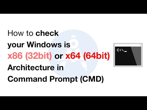 How to find Windows is 32bit or 64bit with Command Prompt (CMD) #shorts