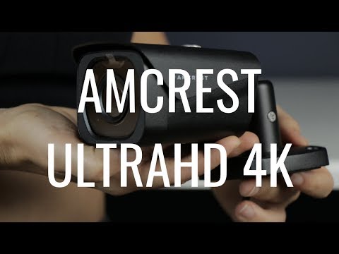 Amcrest UltraHD 4K PoE Outdoor Camera Review Using Amcrest Cloud (IP8M-2496EB)