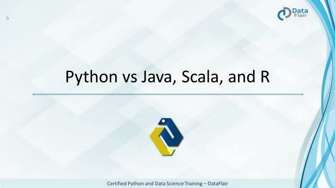 Python vs Java vs Scala vs R - Quick Comparison Guide