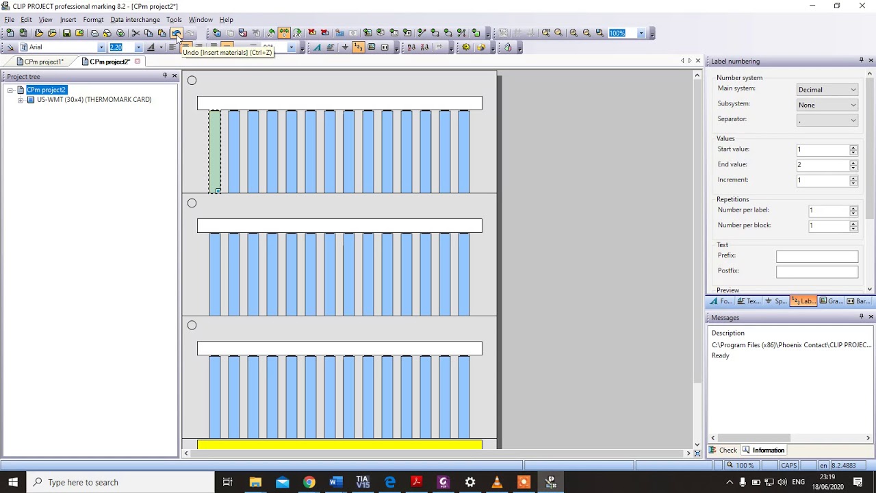 How to use the Phoenix Contact Clip Project  & Marking Software  (ThermomarK Card Printer )