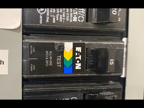 Installing New Dual Function (AFCI/GFCI) Breaker