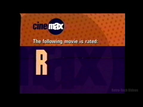 Cinemax Rated-R 1990s Bumper, Orion Pictures Intro, Scotch VHS Tape