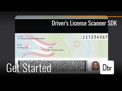 Driver's License Scanner | Dynamsoft Barcode Reader SDK