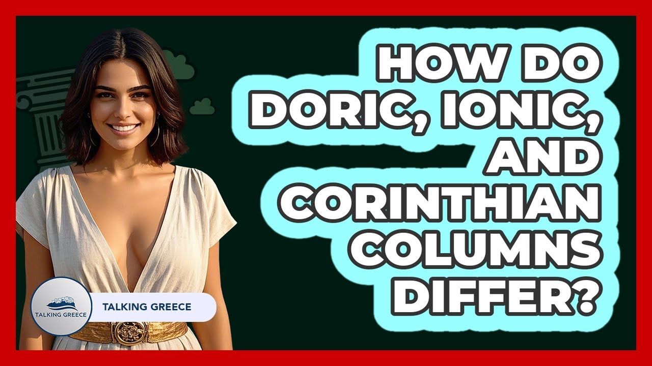 How Do Doric, Ionic, And Corinthian Columns Differ? - Talking Greece