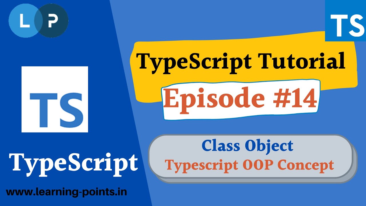Class Object concept with typescript | OOP concept with Typescript | TypeScript Tutorial