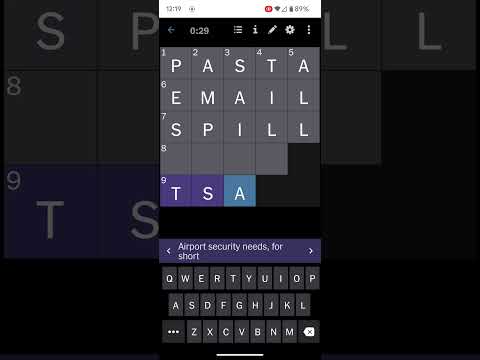 NYT Mini Crossword - November 5, 2023