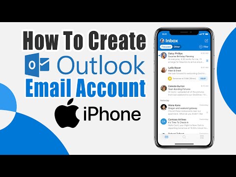 How To Create Outlook Email Account On Iphone