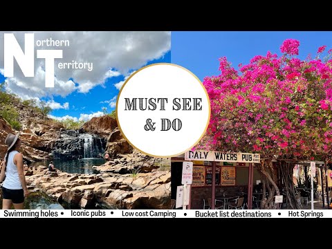 Northern Territory MUST SEE/DO - Edith Falls/ Katherine Hot Springs/Outback NT EP34 Travelling Aus