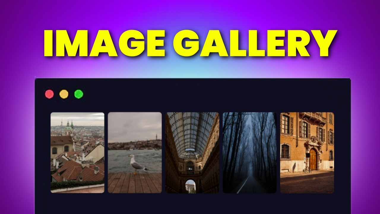 Create Responsive Image Gallery in 5 Minutes