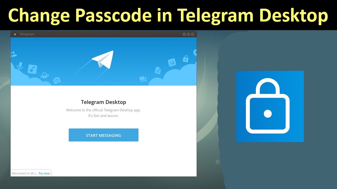 How to Change Passcode in Telegram Desktop?