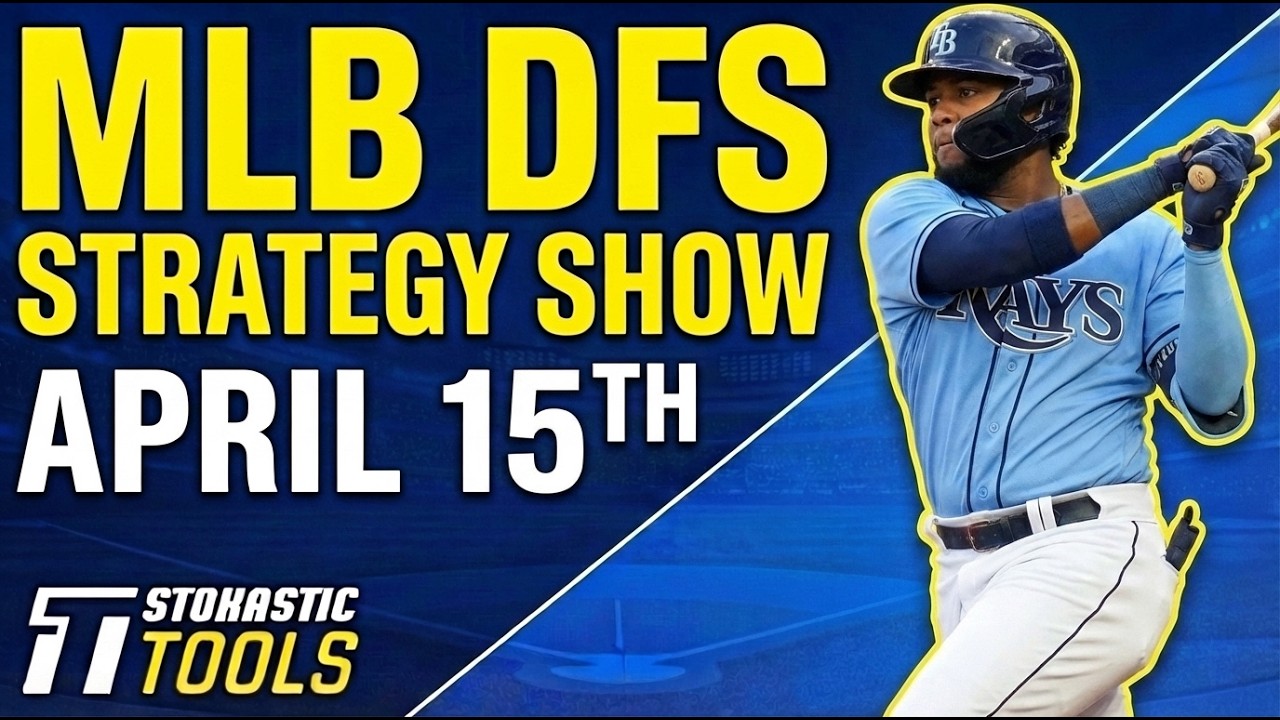 MLB DFS Strategy Wednesday 4/15/26 | DraftKings & FanDuel MLB Lineup Picks
