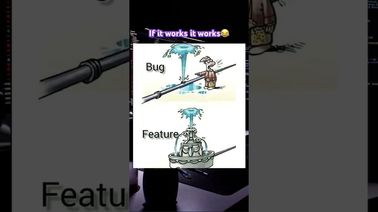 DevDive #codingmemes #programmerhumor #programmingmemes #debugging #bugfixing #workaround #bugfix