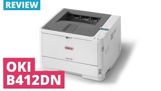 OKI B412dn A4 Mono LED Laser Printer - 45858301