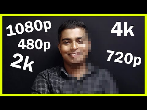 What is Video Resolution? 🧐 480p | 720p | 1080p | 2k | 4k | 8k