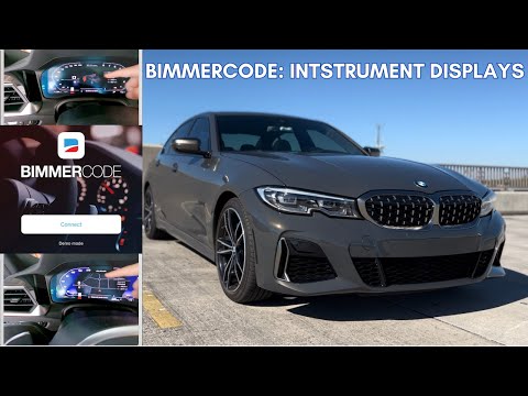 What 6 Different Instrument Cluster Layouts Does BMW's M340i Have? Bimmercode Tutorial Reveals All!