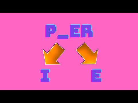 English | Homophones | Pier vs Peer