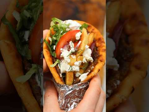 Smash Beef Gyros