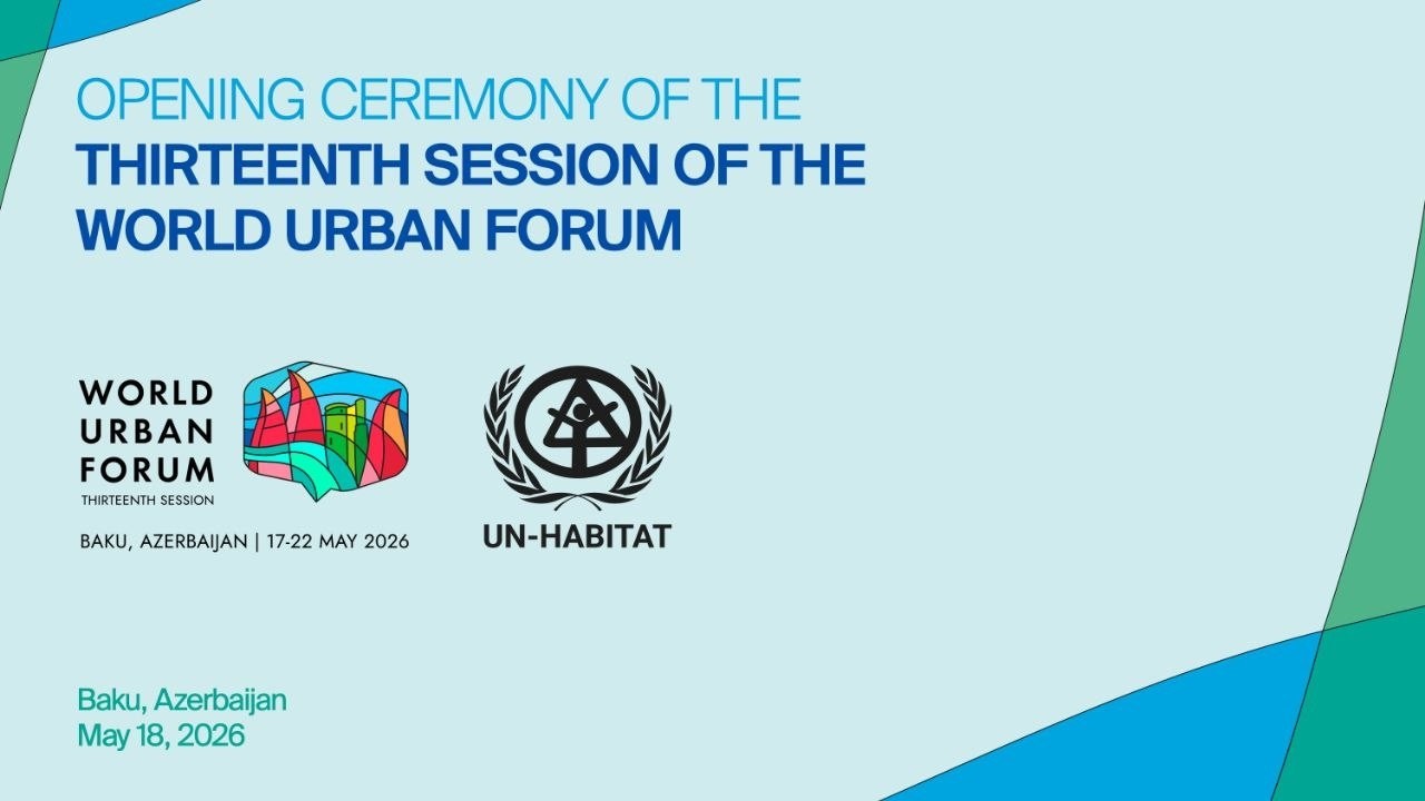 Opening Ceremony of the Thirteenth Session of the World Urban Forum