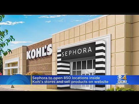 Sephora To Open 850 Locations Inside Kohl's Stores And Sell Products On Website