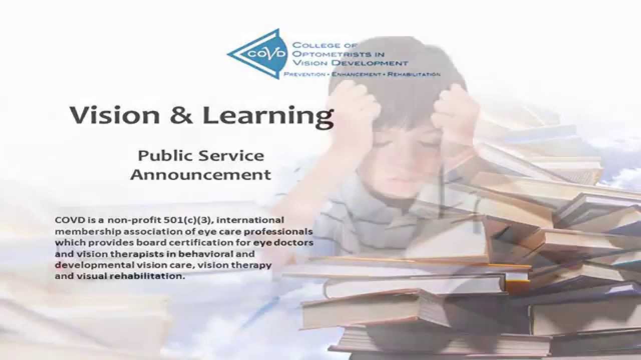 PSA: Vision and Learning (30 sec HD new)