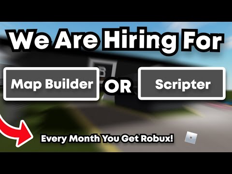 HIRING builders and scripters! for our Roblox game/ Roblox studio