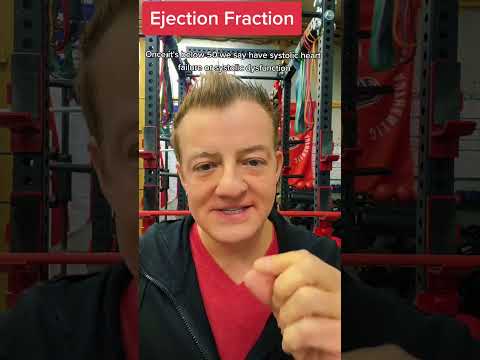 What is ejection fraction? What is heart failure?