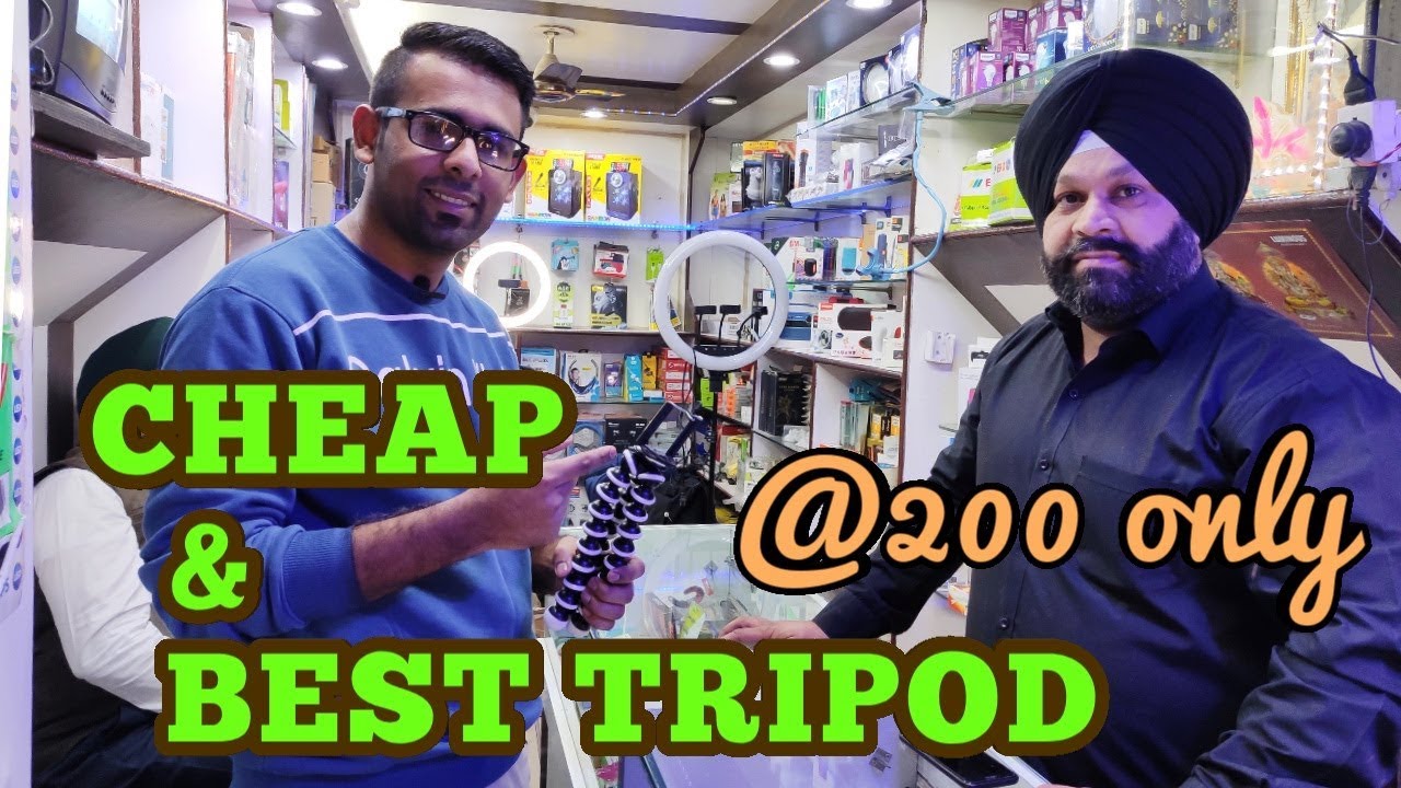 THE BEST & CHEAPEST TRIPOD || AMRITSAR JONSON MARKET HALL BAZAR  || ALL GADGETS || FULL VLOG