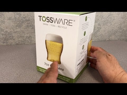 TOSSWARE 7-oz Pint Mini Recyclable Plastic Cup