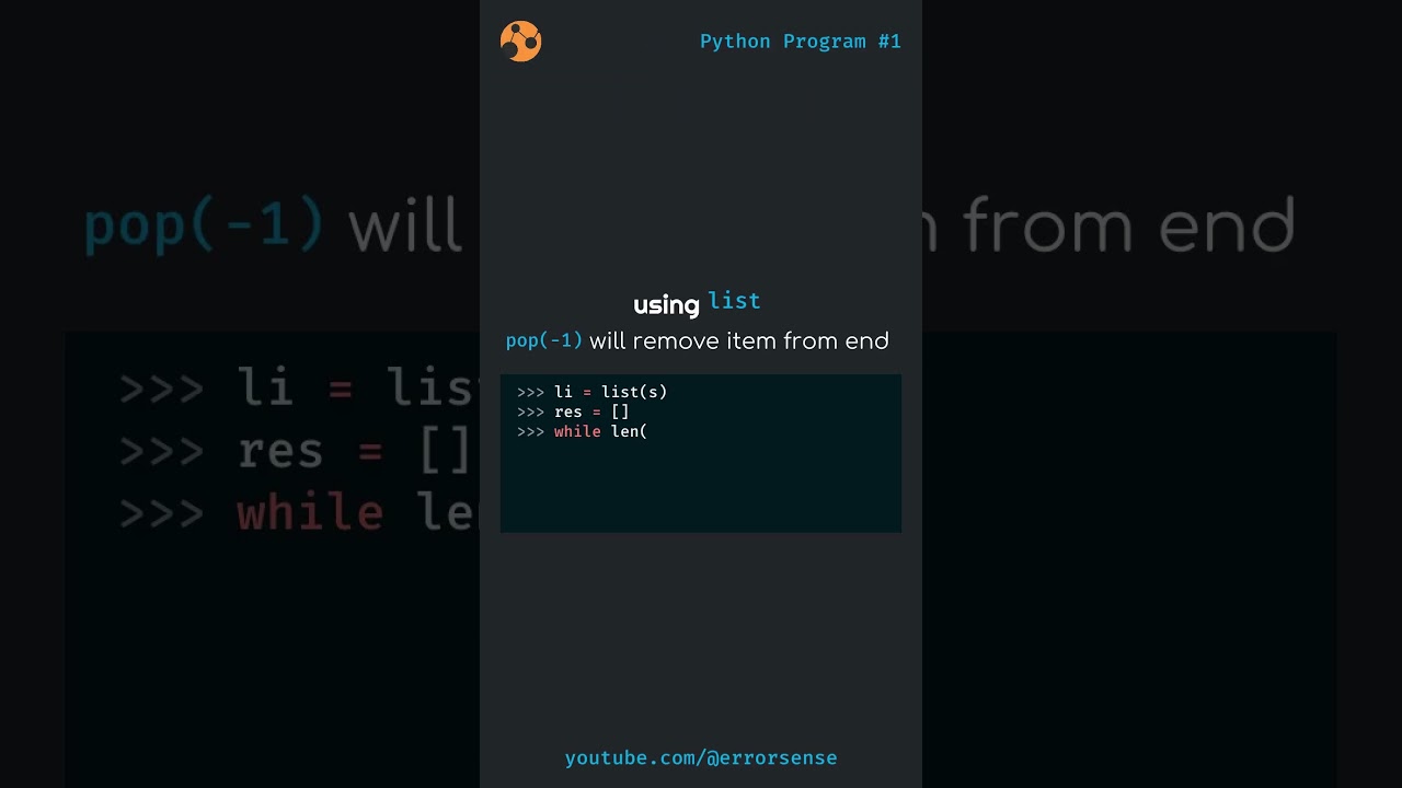 5 Ways of Reversing String in Python, How many You Know? #coding #pythontricks #pythonforbeginners